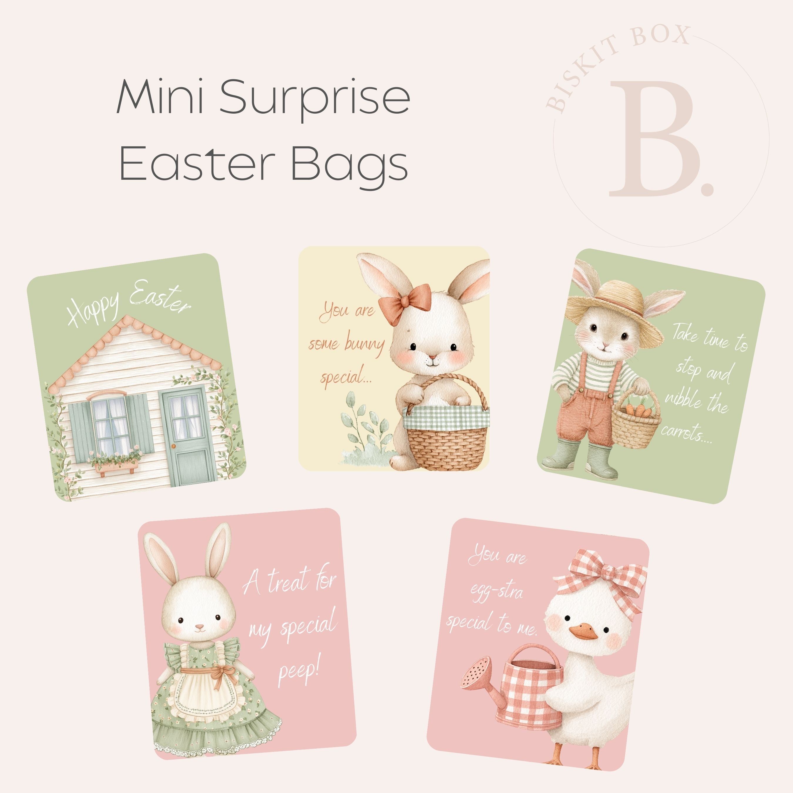 Mini Surprise Easter Bags - 12 pk – biskitbox